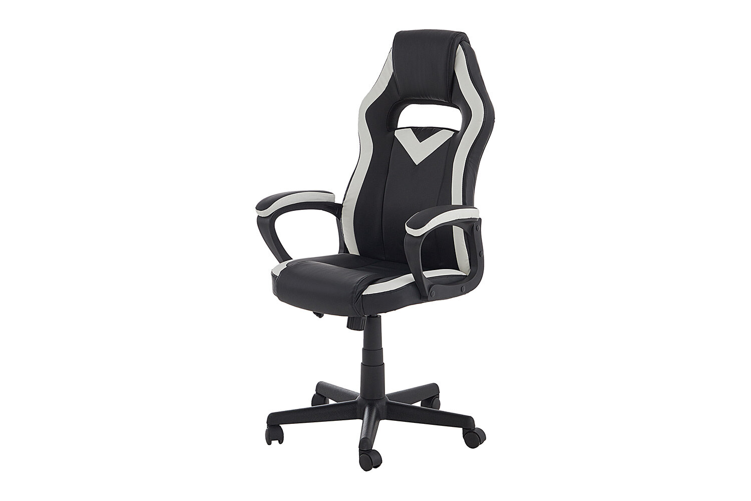 Кресло Volter, 60х109х65, цвет чёрный, белый