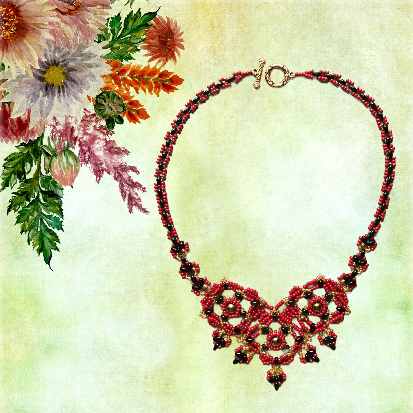 Колье, жемчуг имитация