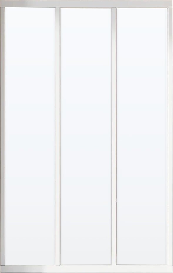 Душевая дверь в нишу Ravak Supernova ASDP3-110 стеклянная, раздвижная, 110 см