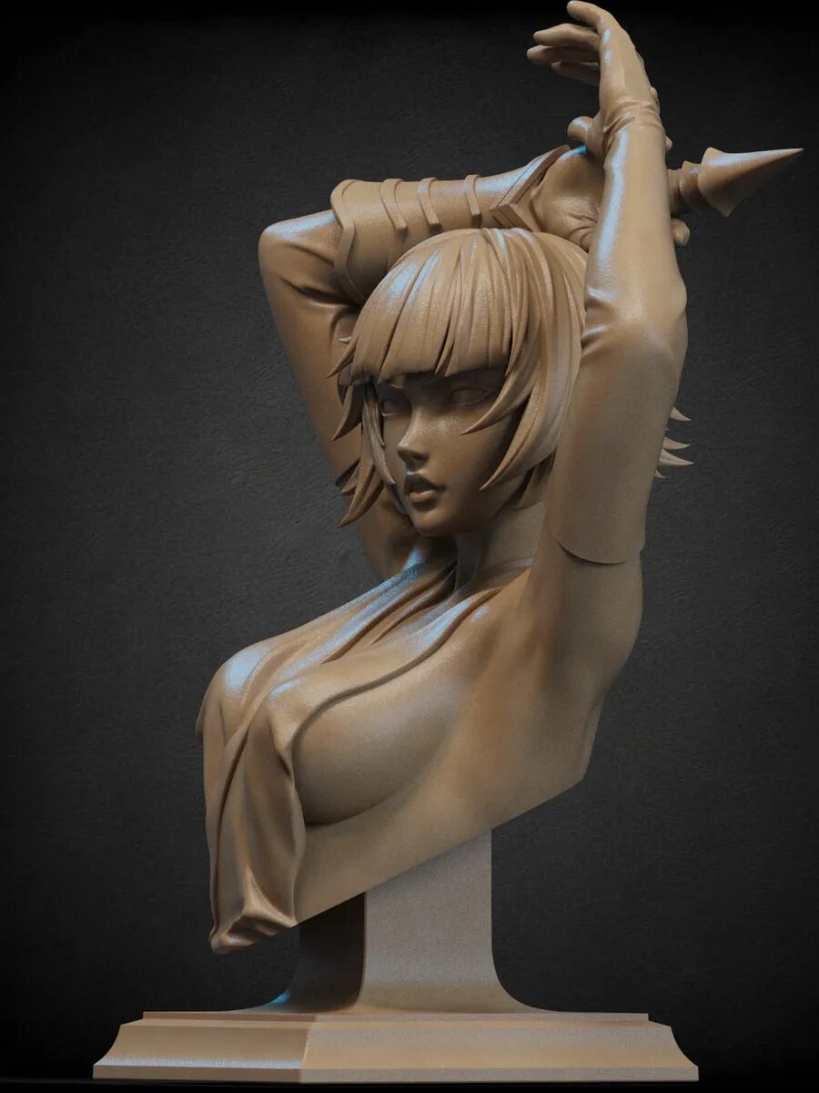 Коллекционная фигурка Soi Fon - Bleach (Бюст) 17 см
