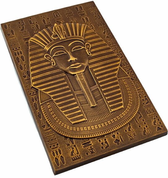 Подарочная шоколадная плитка Frade/Фраде - Плитка Фараон (вес-132г) (темный)