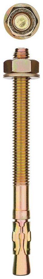 ЗУБР М10 х 120 мм, 40 шт, клиновой анкер (302032-10-120)