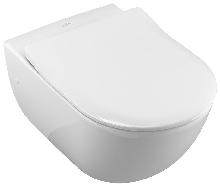 Чаша унитаза безободковая подвесная Villeroy & Boch Subway 2.0 560050R1 ...