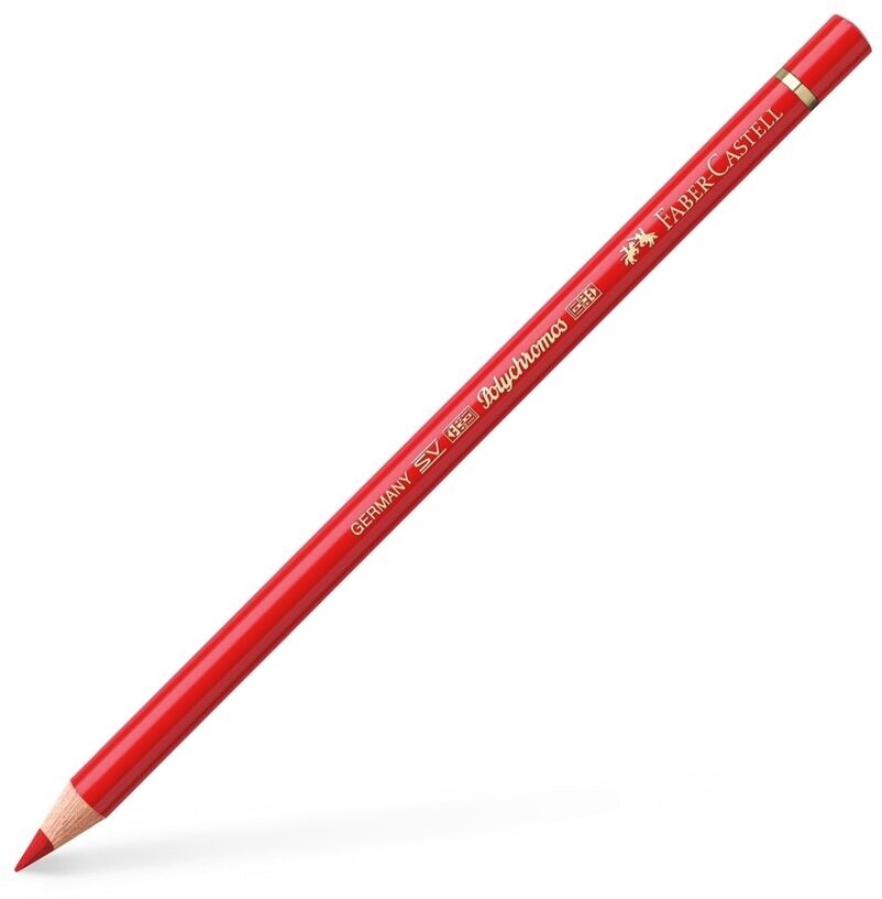 Цветные карандаши Faber Castell Карандаш цветной Faber-Castell Polychromos, светло-красная герань