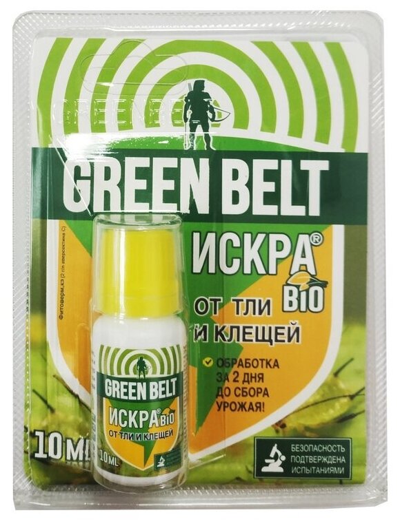 Биопрепарат "Искра Био" от тли, клещей, трипсов, совки, моли, плодожорки, 10 мл