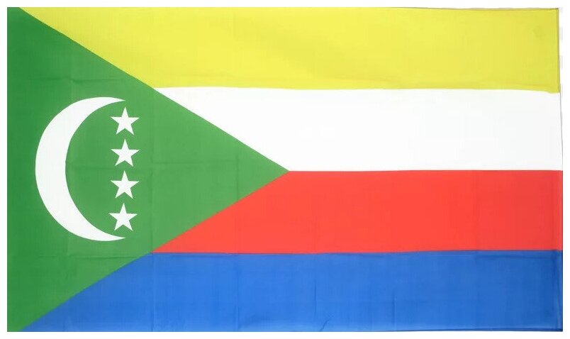 Флаг Коморских островов 70х105 см