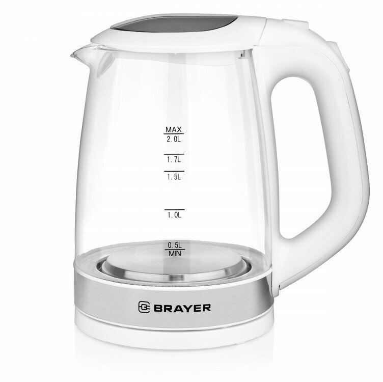 Чайник BRAYER BR1040-WH белый