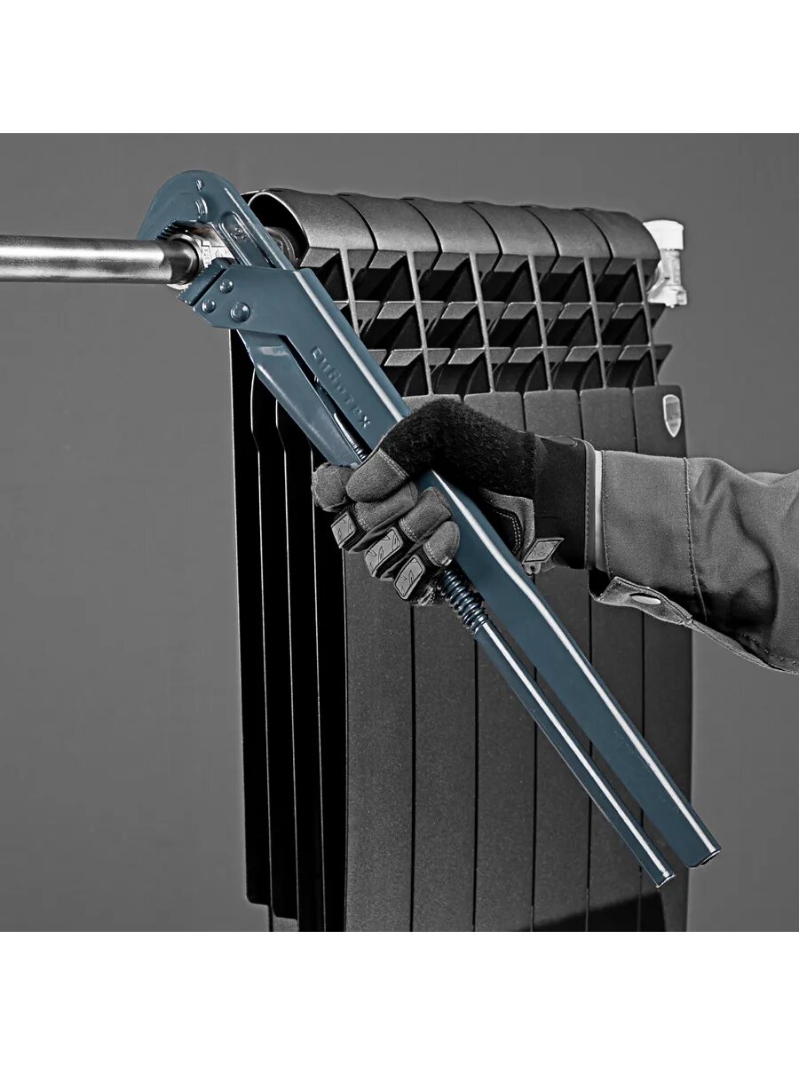 Ключ трубный рычажный КТР-3, 2, кованый, ти, СИБРТЕХ, 15772