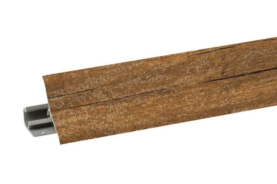 Плинтус для столешницы Орех Пекан 24х24х3000 мм фурнитура в комплекте.