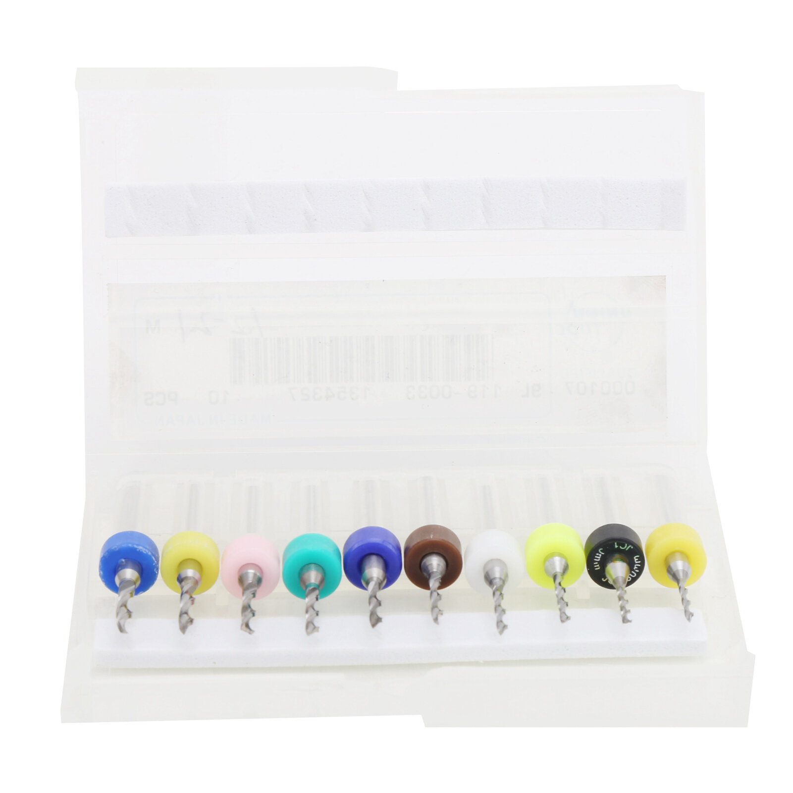 Мини твердосплавные сверла 1.2-2.1мм (10 шт)