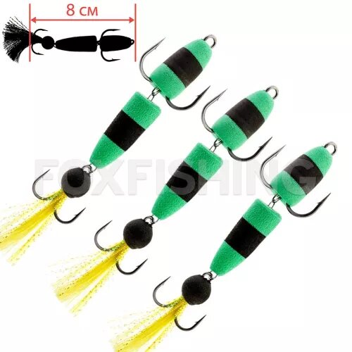 Мандула Next Mandula M 8см. №033 3шт.