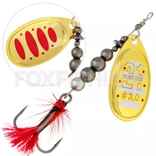 Блесна вращающиеся Pontoon 21 Ball Concept №3 6,6гр. #BT01-054