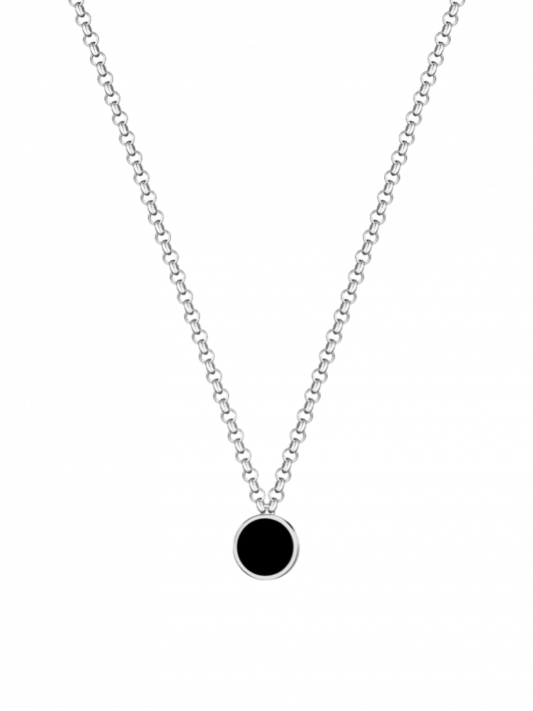 Чокер, серебро, 925 проба, родирование, эмаль