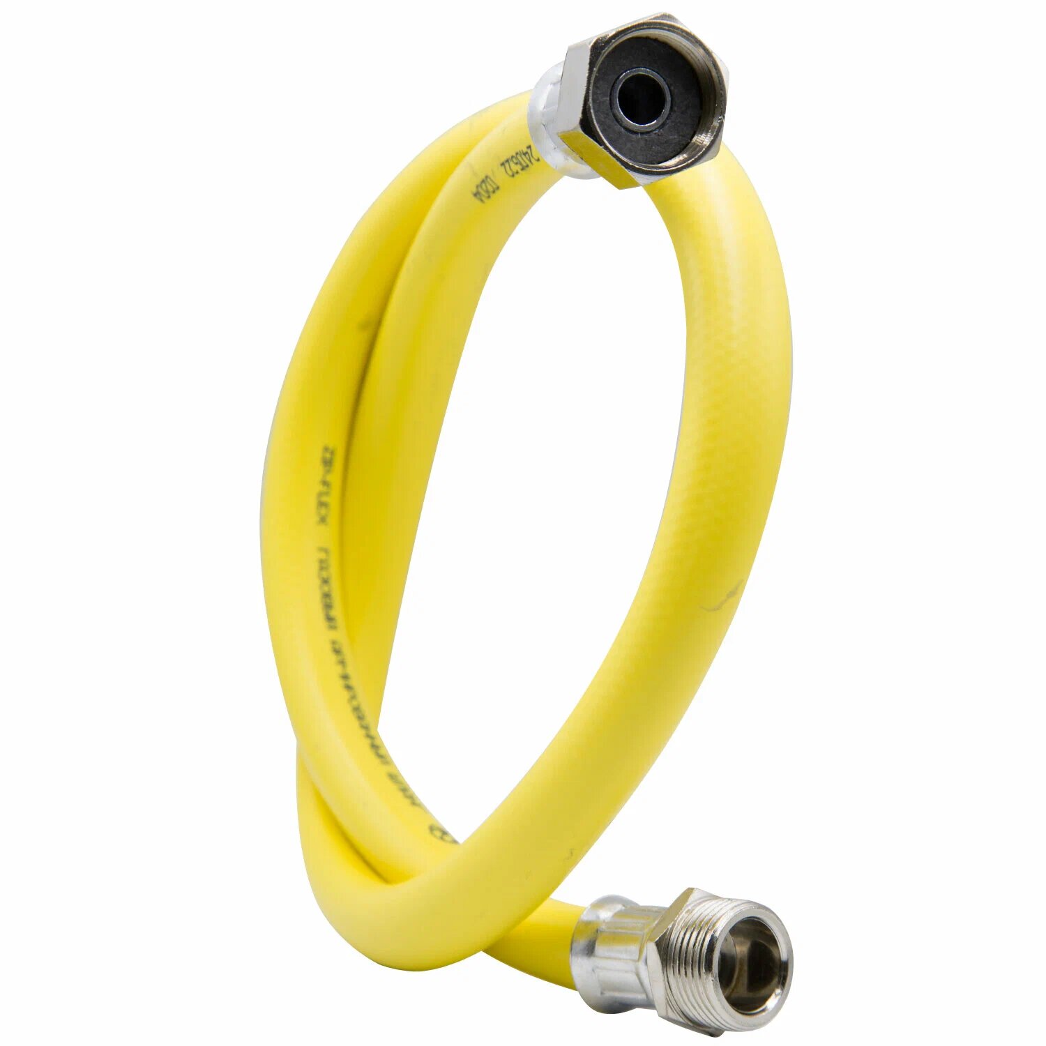 Подводка для газа / Шланг газовый ПВХ / Подводка для газовых систем 3/4" х 200 см г/ш Зип-Флекс