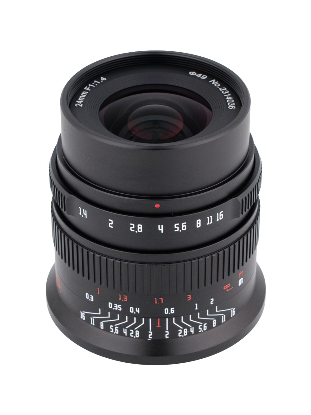 Объектив 7artisans 24mm F1.4 Nikon Z, APS-C, черный