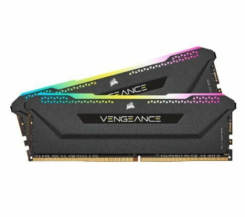 Оперативная память Corsair VENGEANCE RGB PRO SL (CMH16GX4M2D3600C18) DIMM DDR4 16 ГБ - 2 шт, 3600 МГц