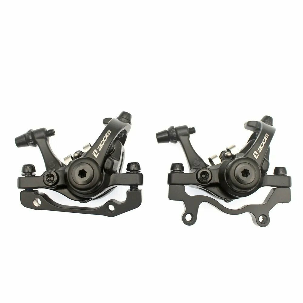 ZOOM Велосипедный дисковый DB680 тормоз из алюминиевого сплава F160 R160 MTB Велосипедный механический суппорт Дисковый тормоз