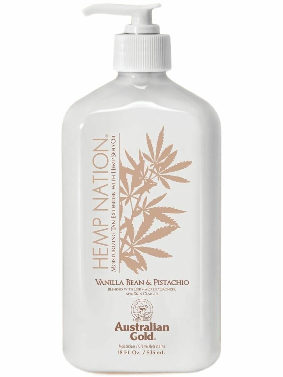 Hemp Nation Vanilla Bean & Pistachio, увлажняющий крем для тела 535ml
