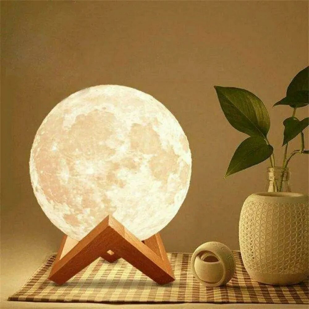 Лампа для создания творческой атмосферы прикроватная лампа diy moon night light