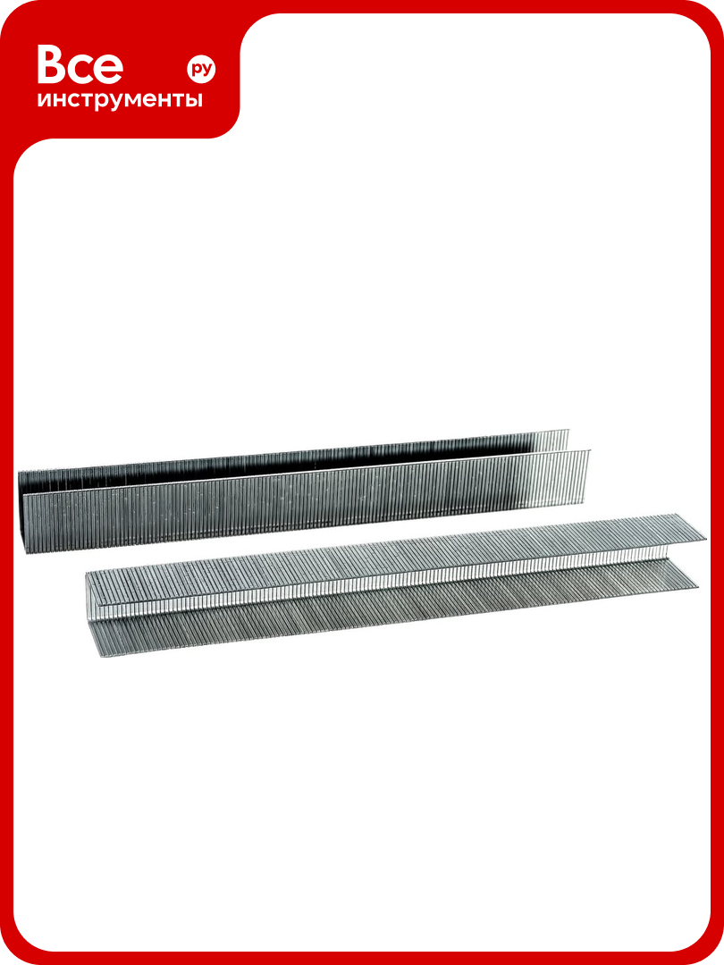 Скобы для пневматического степлера Gigant тип 80, 16 мм, 4800 шт. GS-80-16 надежной конструкции