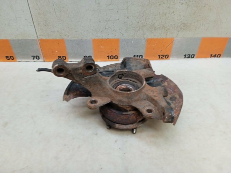 Б/У в сборе со ступицей, ступица Кулак поворотный Hyundai Elantra 2008 4, HD Перед. Лев. 401442 Hyundai-KIA арт. 517152H100