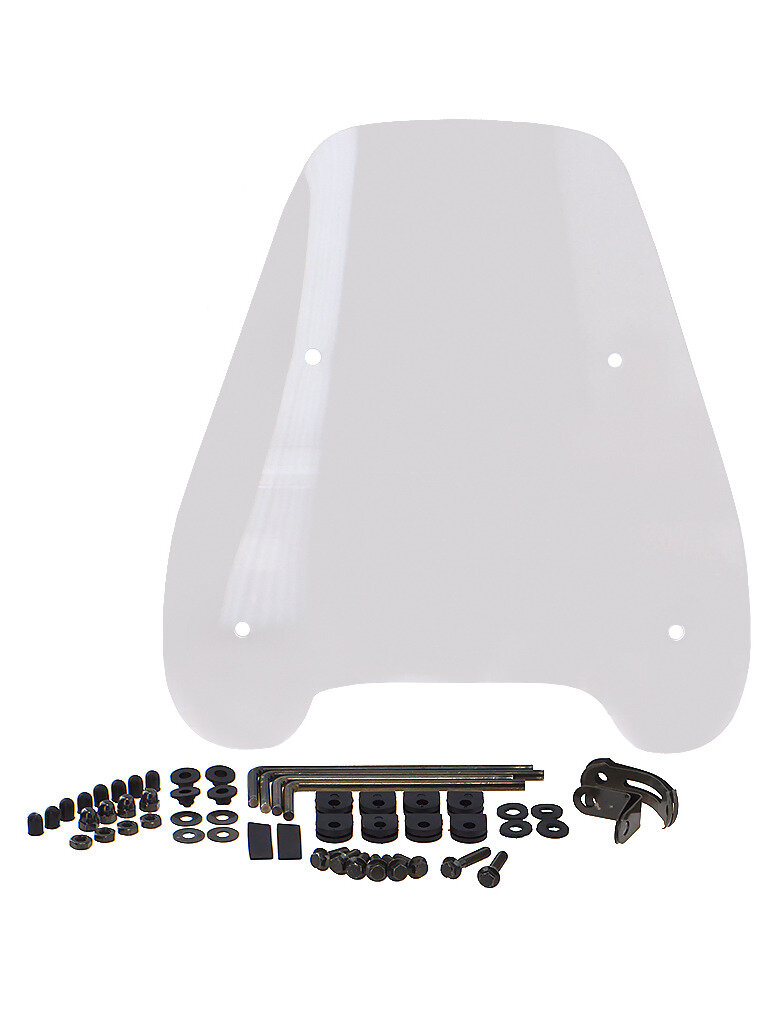 Щиток ветровой для мопеда Китаец ALPHA (Альфа)