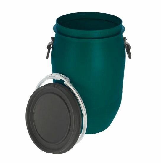 Бочка Beginia 65 л пластик цвет зеленый