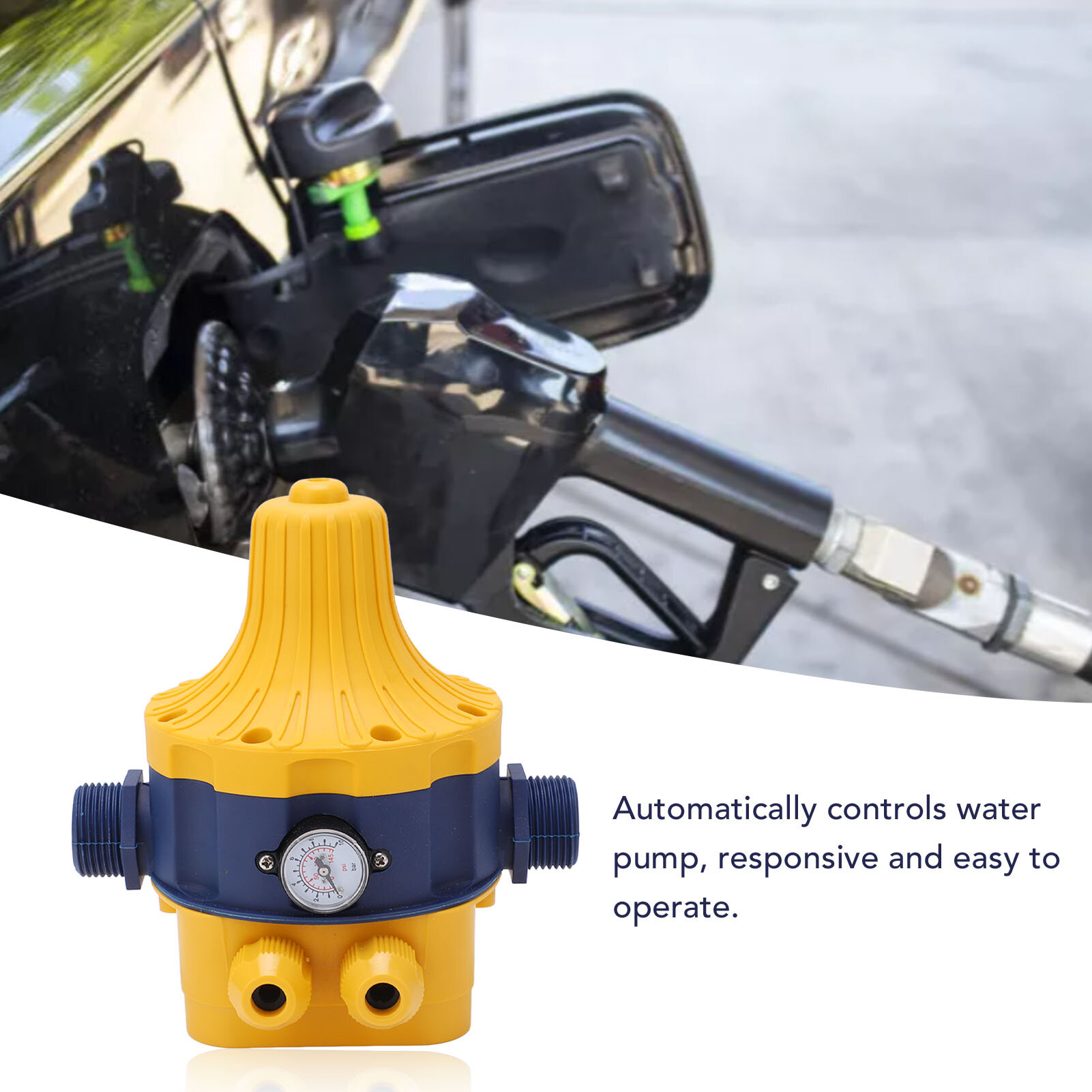 Реле давления водяного насоса Контроллер автоматического управления G1 ABS для садового дренажа 220 В-240 В 1,1 кВт