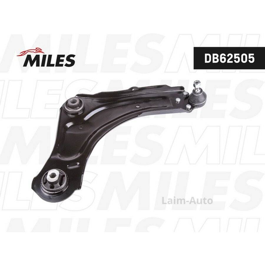 MILES DB62505 Рычаг RENAULT FLUENCE 10-/MEGANE III пер. подв. нижн. прав.