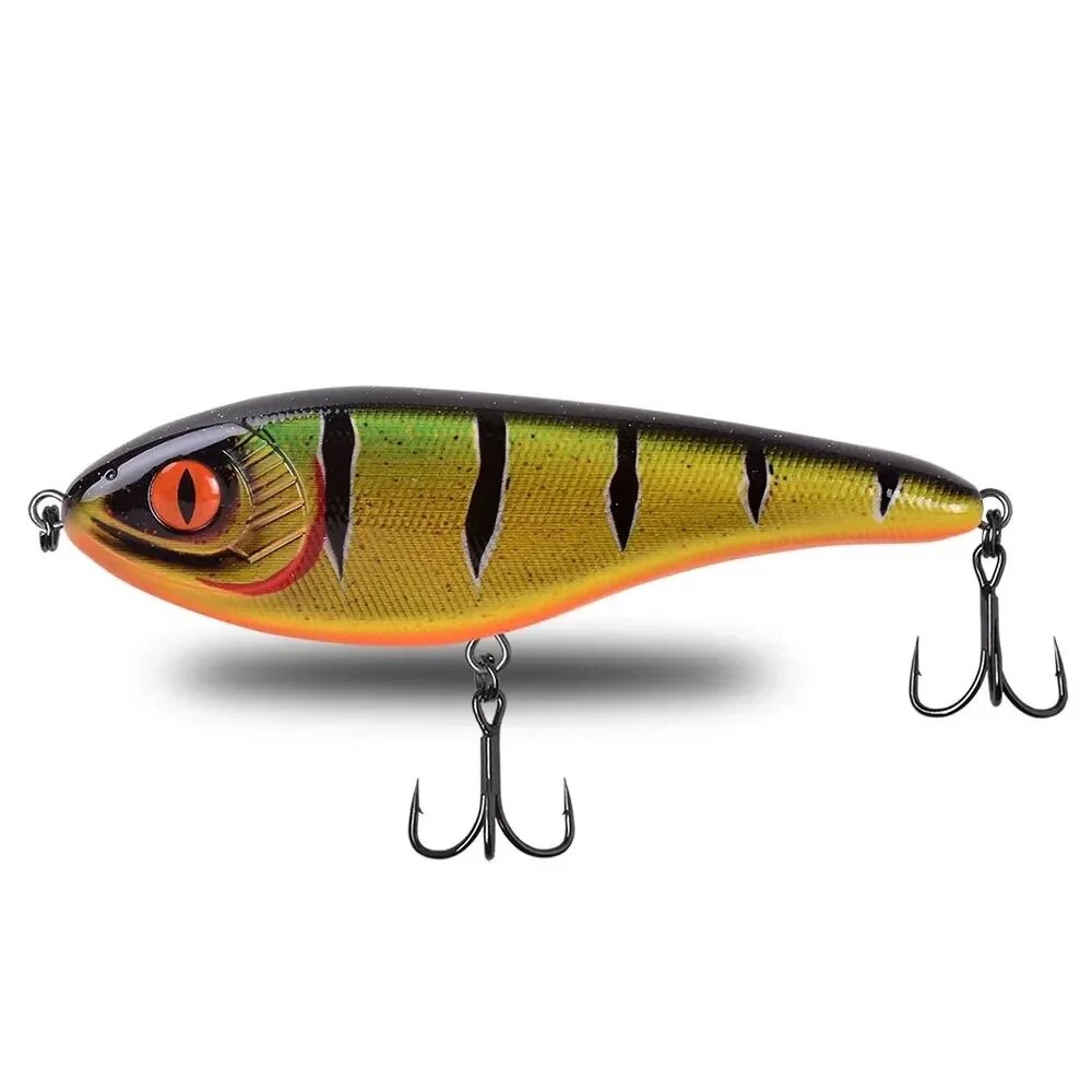 TSUYOKI Musky Jerkbaits 90/105 мм медленного тонущего джеркбейта 120mm-50g, I