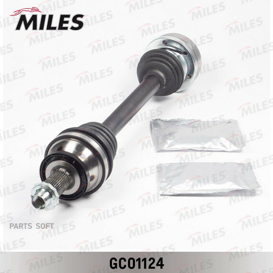 MILES GC01124 Привод в сборе SKODA FABIA/VW POLO 1.2-1.9 99- лев. ()