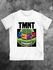 Футболка Черепашки ниндзя TMNT, 1 шт., размер 3XL, белый/черный