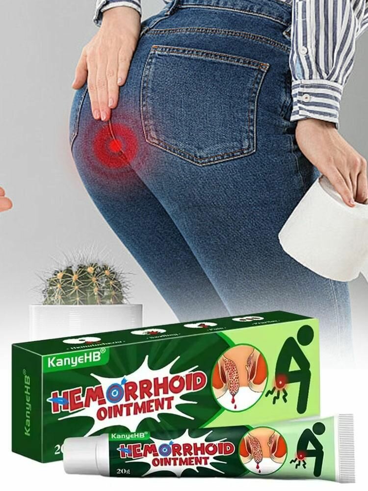 Крем от геморроя, зуда и трещин. Китайский чудо крем от геморроя,20 г