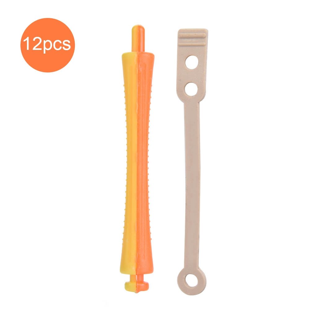 12 стандартных бигуди для завивки волос с резинкой SH-3