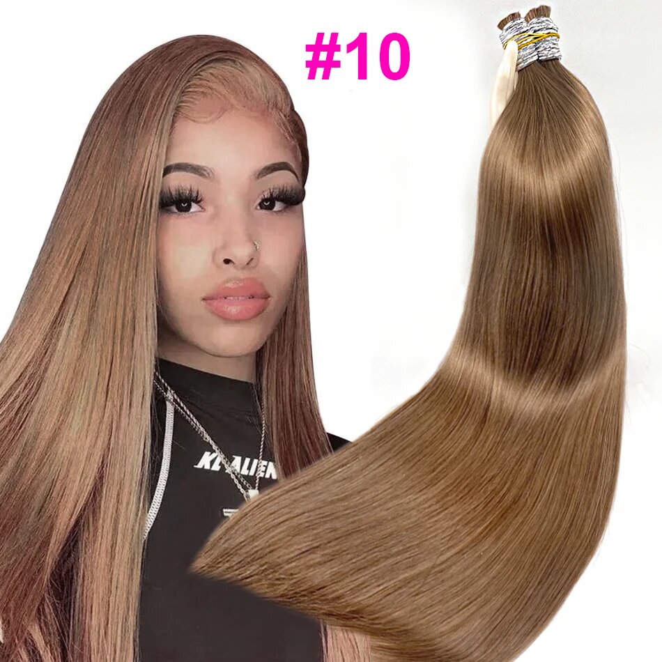 Натуральные волосы Remy, прямые, 100 г