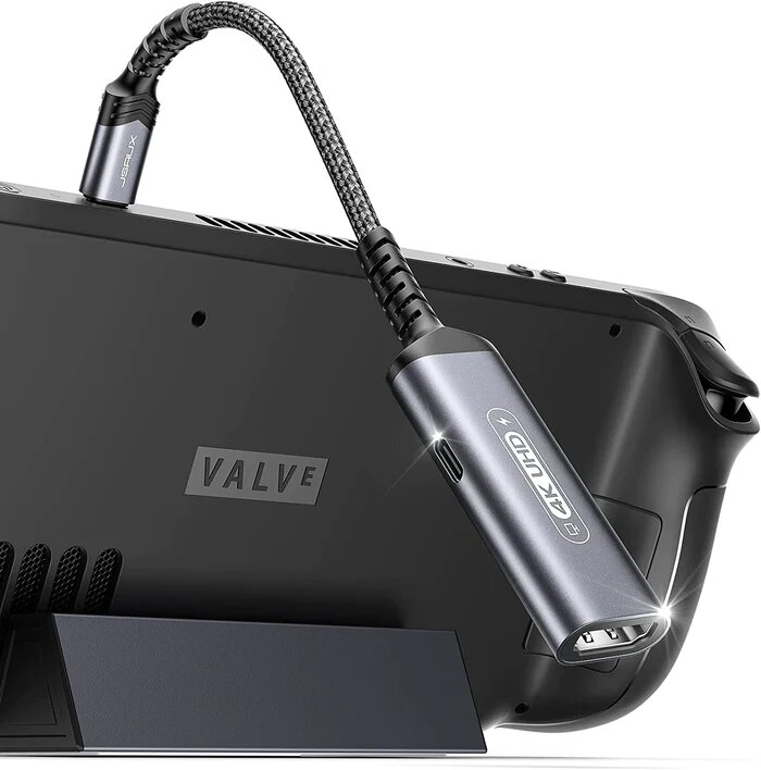 2-в-1 адаптер USB-C-HDMI и зарядное устройство 4K @ 60Hz от JSAUX, модель HB0201