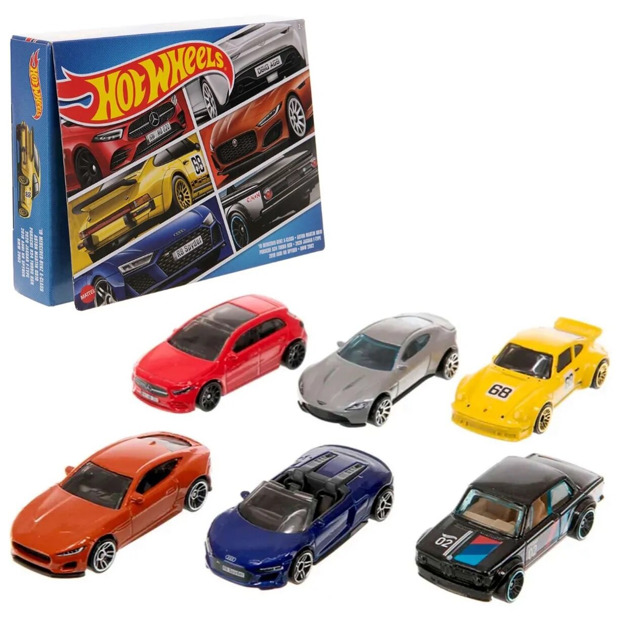Набор Hot Wheels HLK51 European Car Culture 2023 6 машинок