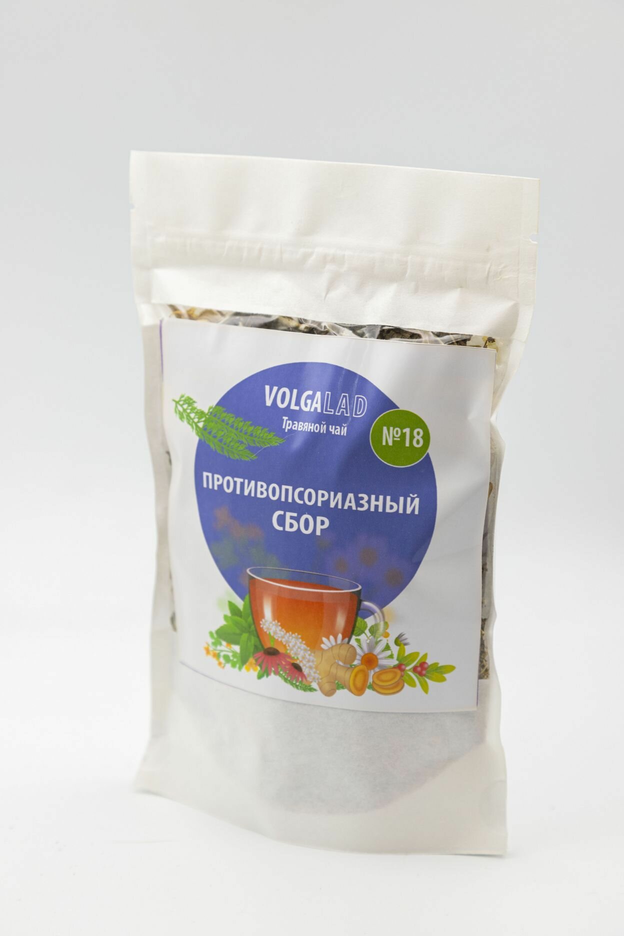 Травяной чай ВолгаЛадь-18 Противопсориазный 50 г