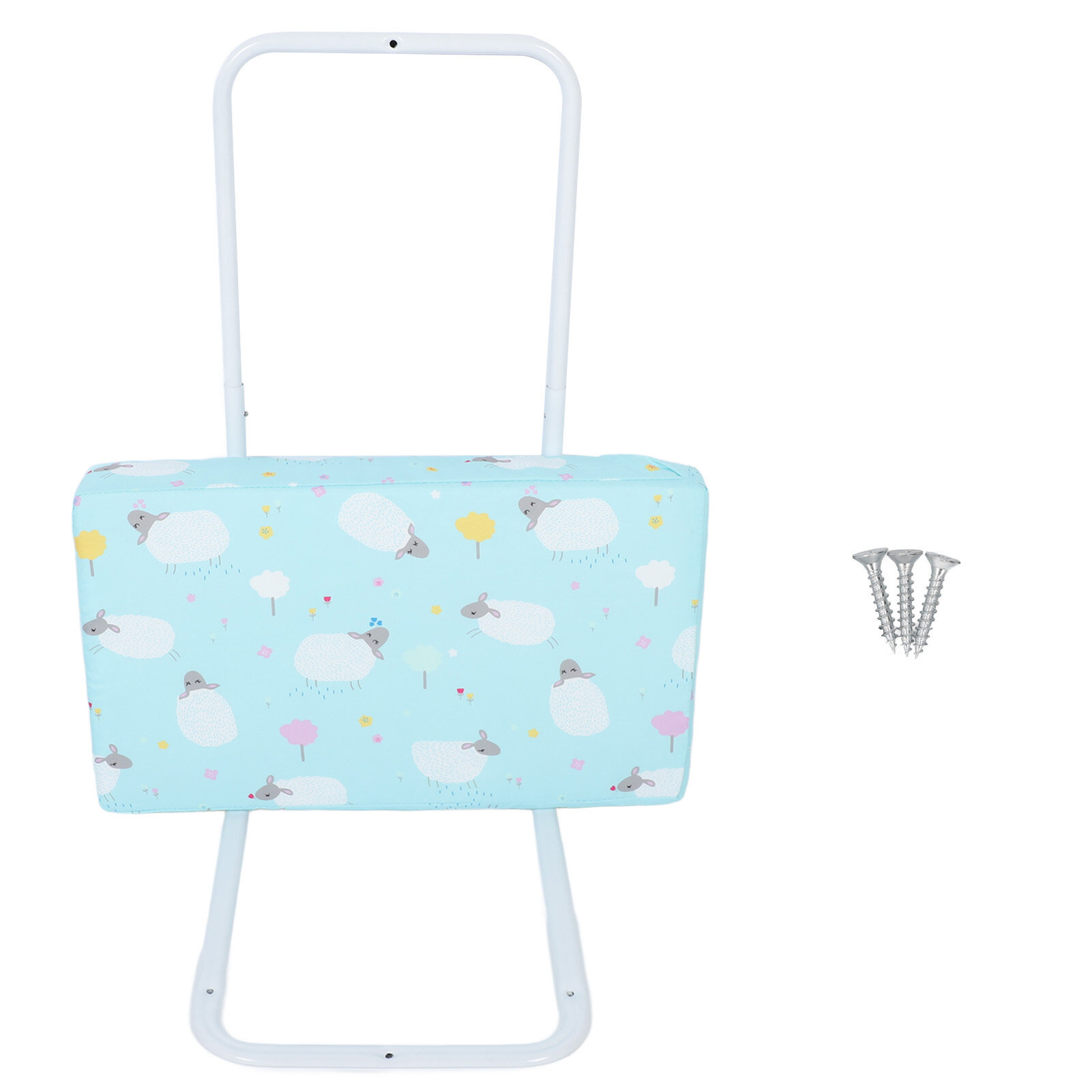 Усиленные боковые ограждения для детской кроватки, регулируемые по высоте, универсальные, подходят для односпальных кроватей размера Queen и King, синие защитные ограждения