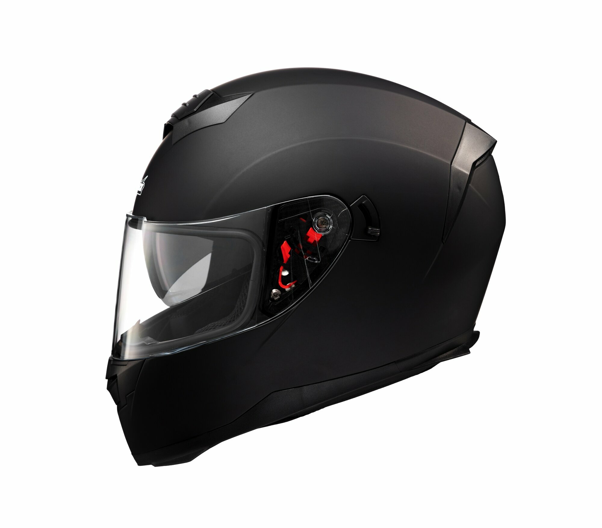 Шлем дорожный SHOCK M3 MATT BLACK M для мотоцикла, квадроцикла, мопеда, скутера, моноколеса