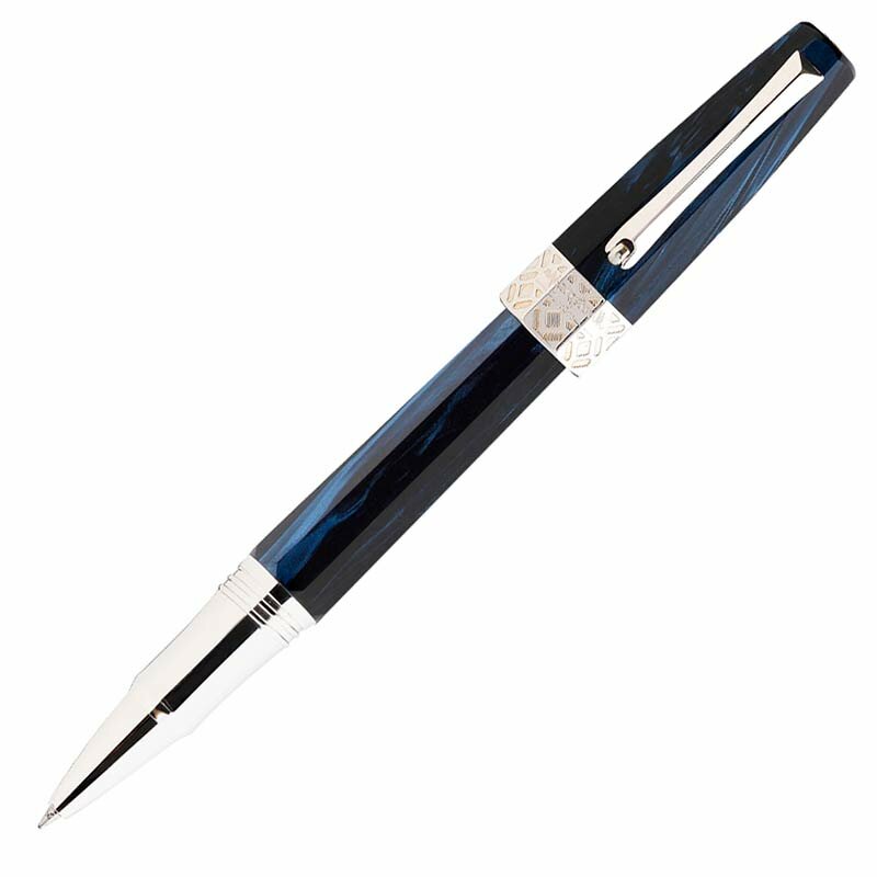Ручка-роллер Montegrappa Extra Otto Dark Blue Артикул EXTRA-8DB-RB