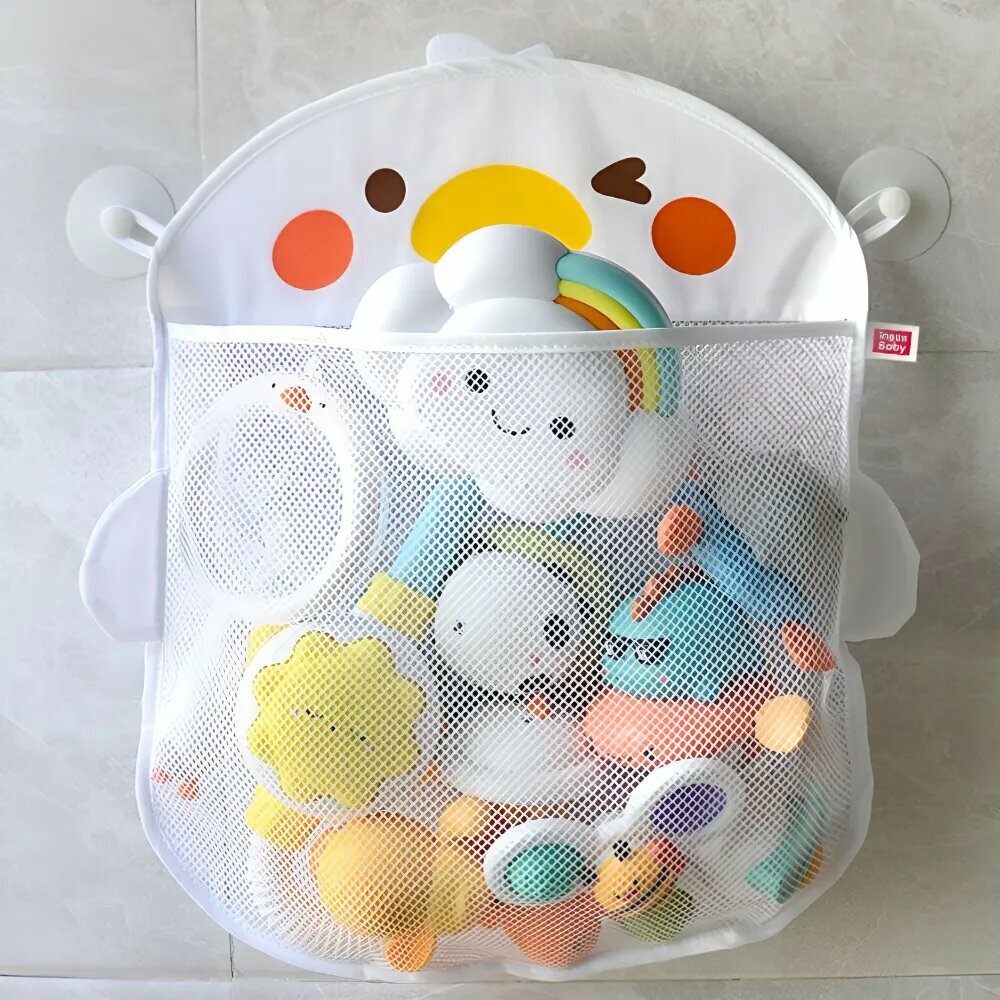 Сетка для хранения игрушек в ванной(белый)