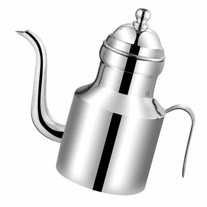 Дозатор Масла Из нержавеющей Стали С Длинным Носиком Для Точного Наливания Герметичный Контейнер Жидкости Кухонный Инструмент