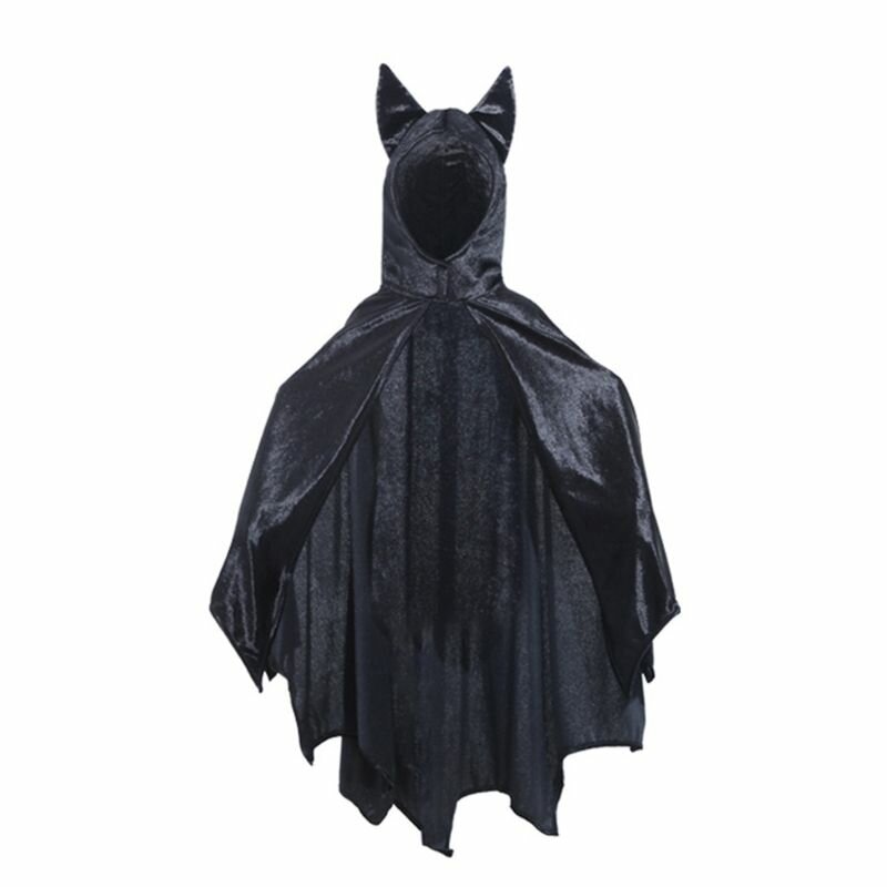 Косплейная шаль с капюшоном "летучая мышь"-M