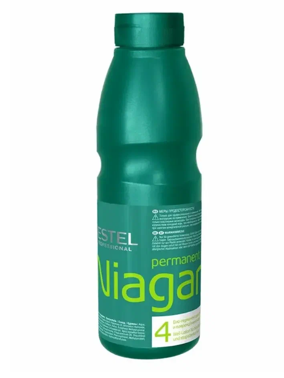 Лосьон Estel Professional Niagara Био-перманент № 4 (для обесцвеченных и поврежденных волос), 500 мл