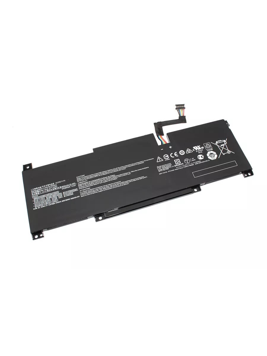 Аккумулятор для MSI (BTY-M494) Modern 15 B12M, 39.3Wh, 11.4V, black connector