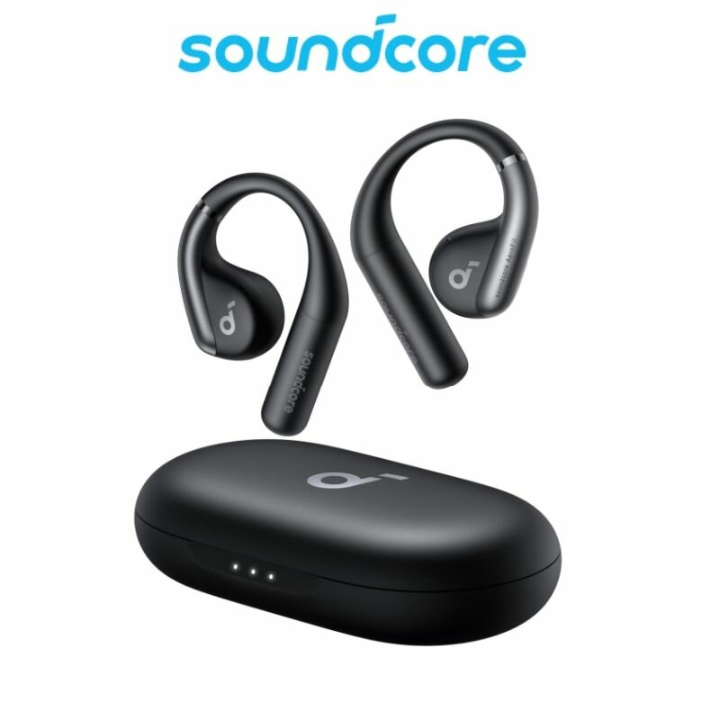 Спортивные наушники Anker AeroFit True Wireless Soundcore, удобные вращающиеся, безопасные для глубокого баса, водонепроницаемые IPX7