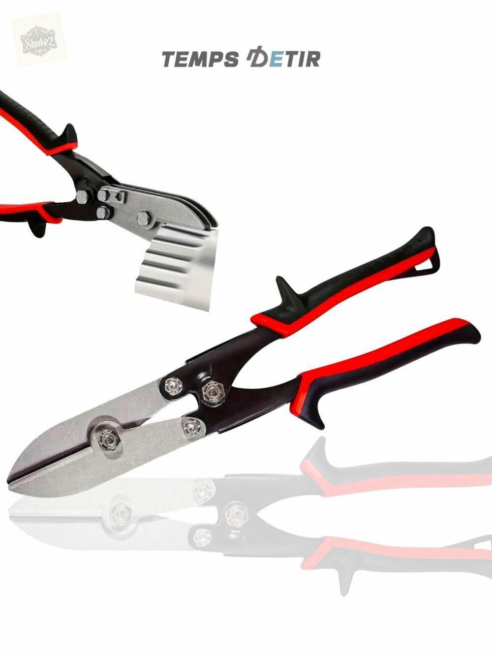 5-лезвийный обжимной инструмент для листового металла, для нержавеющей стали 24-28, труб, нижнего сопла, печной трубы