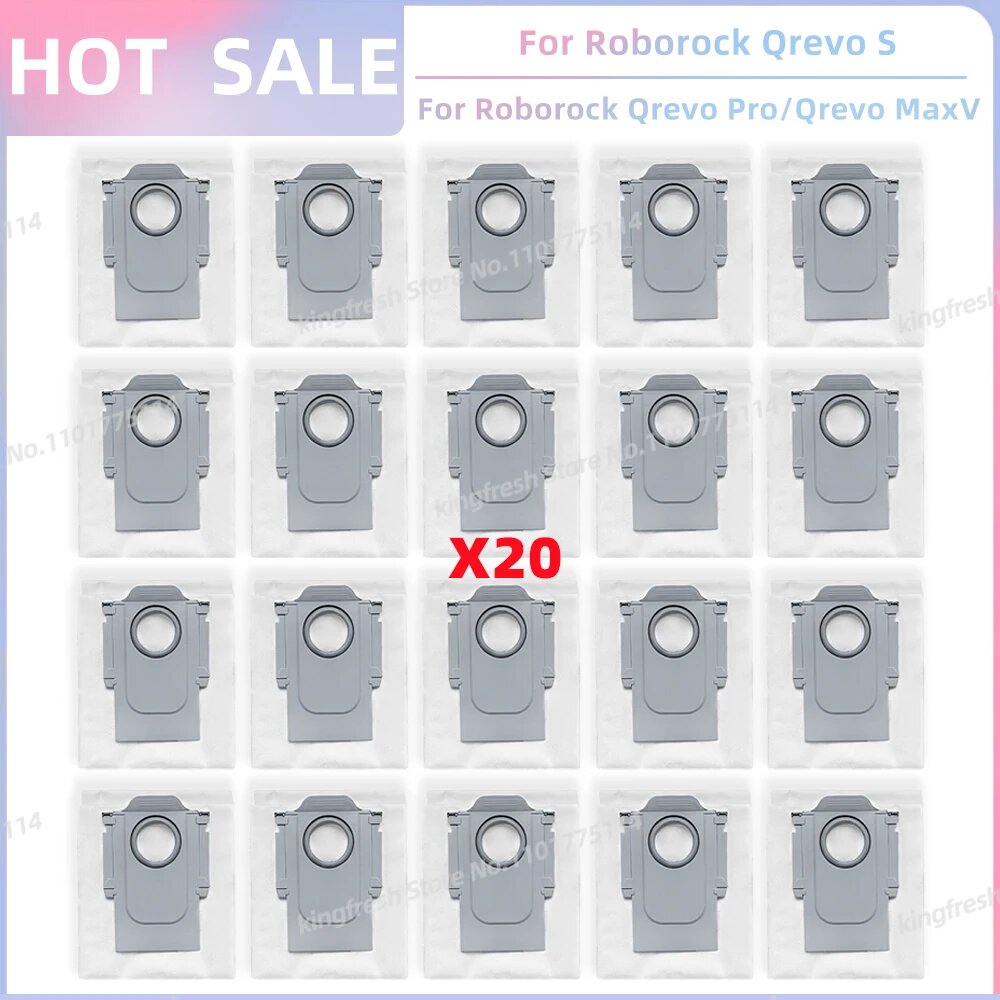20x Модуль резервуара для Roborock Qrevo S/Pro/MaxV