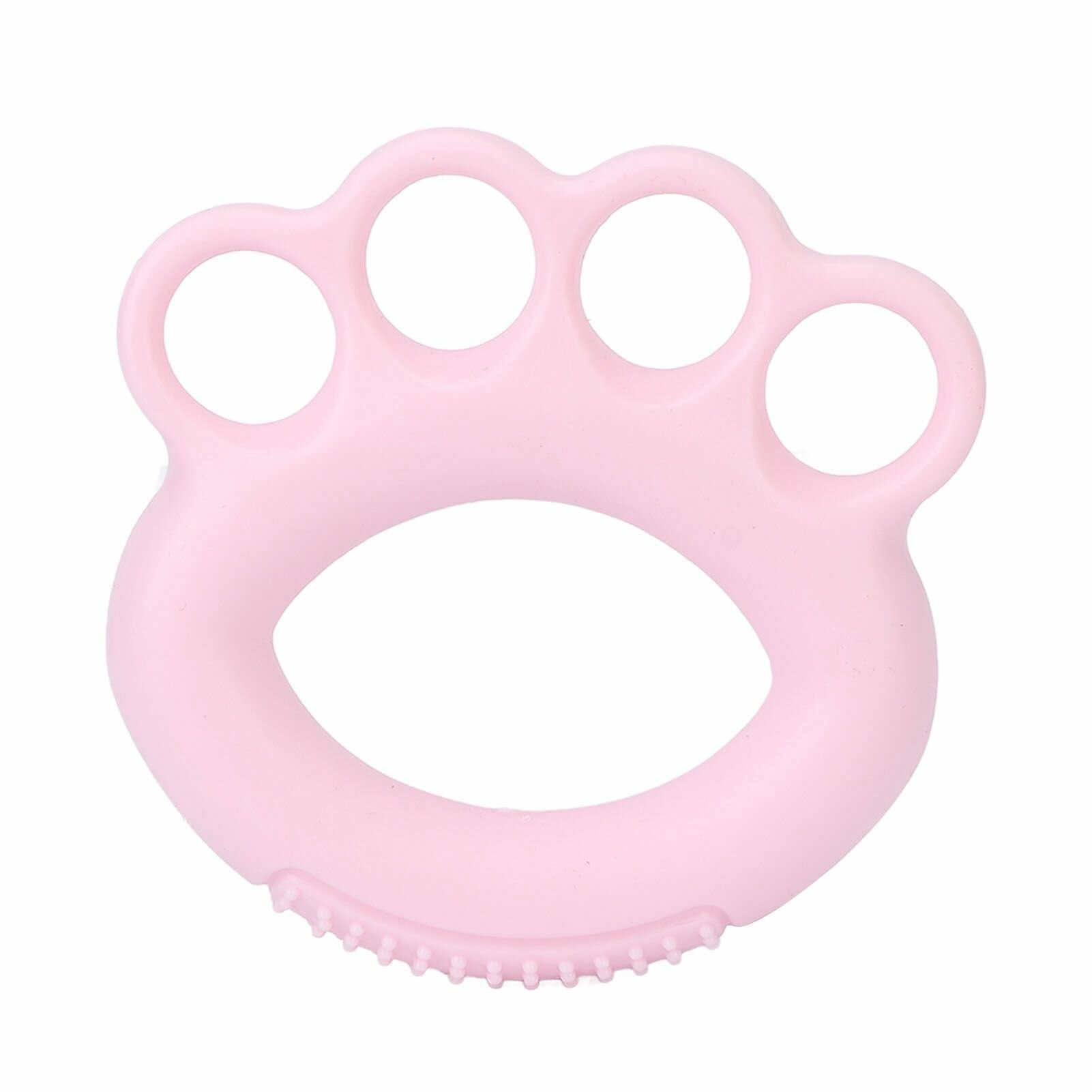 Тренажер для пальцев 10 фунтов, розовое эластичное кольцо для тренировки гибкости, реабилитации и снятия стресса